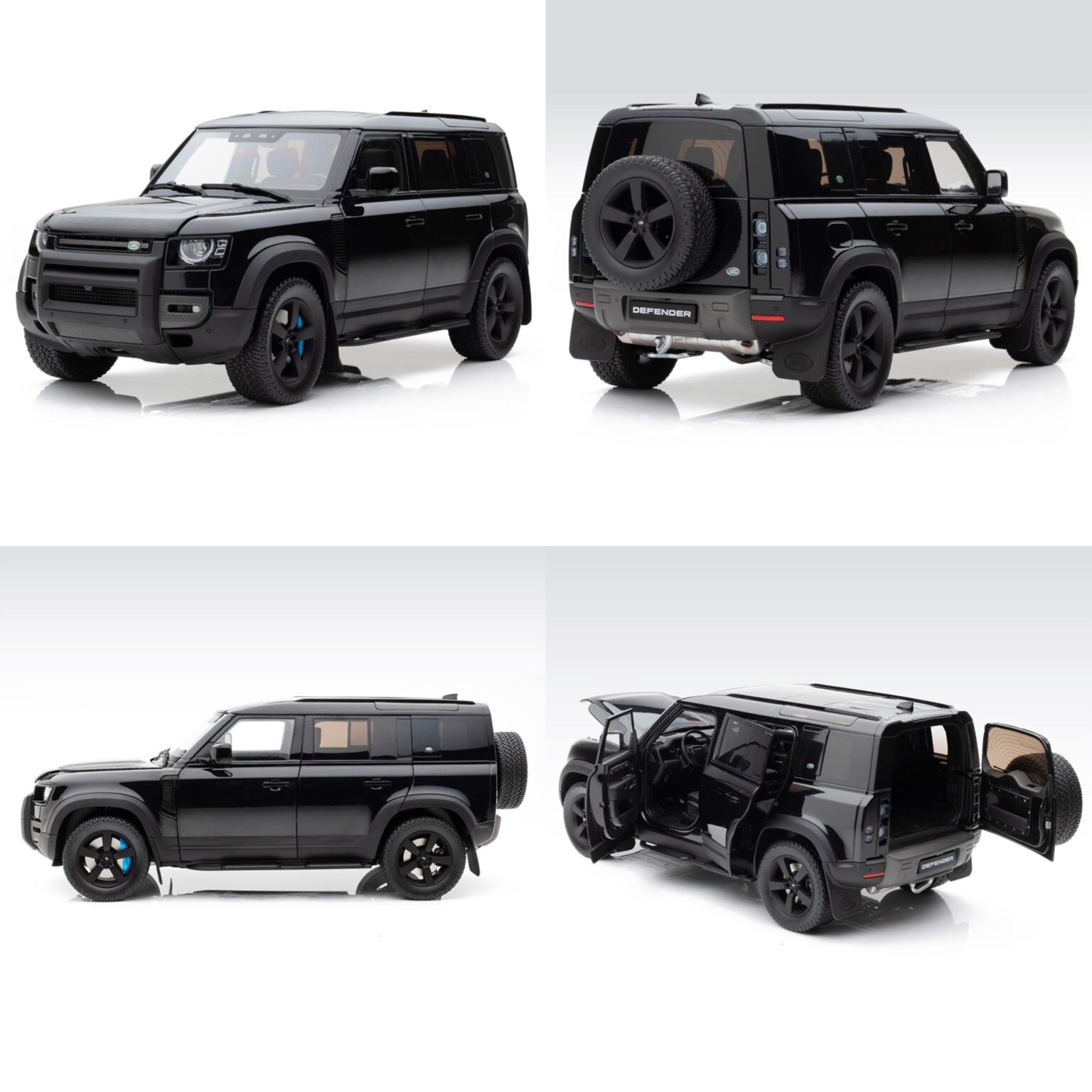 DEFENDER 110 V8 SCALE MODEL 1:18 – SANTORINI BLACK のご紹介 | ジャガー・ランドローバー ...
